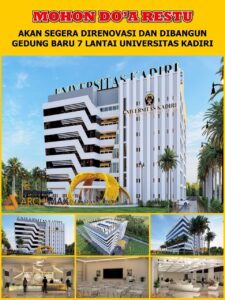 Pembangunan Universitas Kadiri – Fakultas Ekonomi dan Bisnis